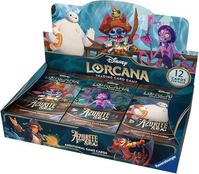 Disney Lorcana: Azurite Sea Booster Box – Montasy Comics NYC