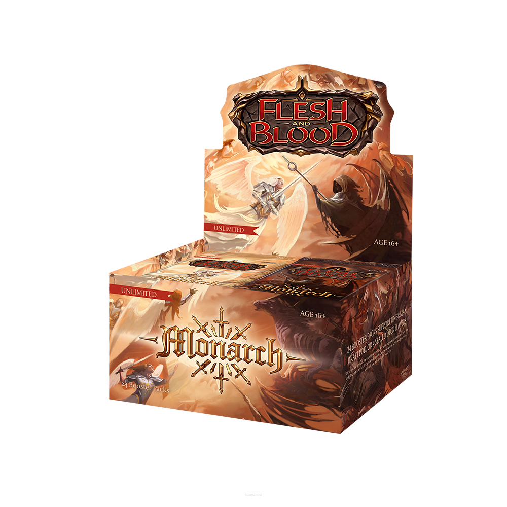 Flesh and Blood TCG: Monarch Unlimited Booster Box – Montasy Comics NYC