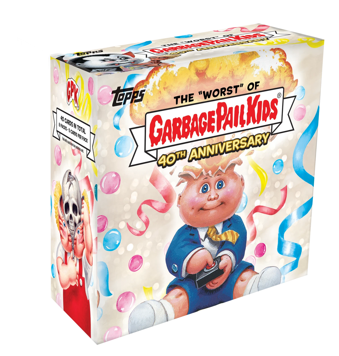 2025 Topps Garbage Pail Kids: Worst of GPK 40th Anniversary Hobby Box ...